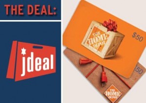 Jdeal - Chance to win a $50 gift card to Home Depot - Kollel Budget