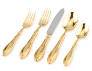 TJ Maxx: Goldplate Donatello 20pc Flatware Set Only $119 + Free ...