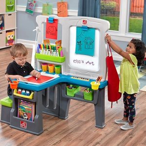Amazon: Step2 Great Creations Art Center Desk Easel Only $78 + Free ...