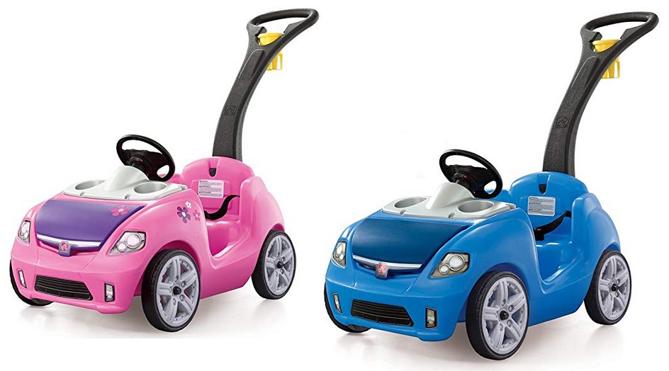 Step2 Whisper Ride II Ride On Push Car (Pink or Blue) Only $44.99 ...