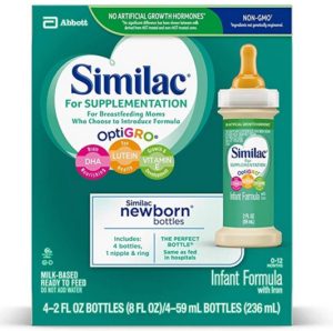 Similac for Supplementation Non-GMO Infant Formula with Iron, Baby ...