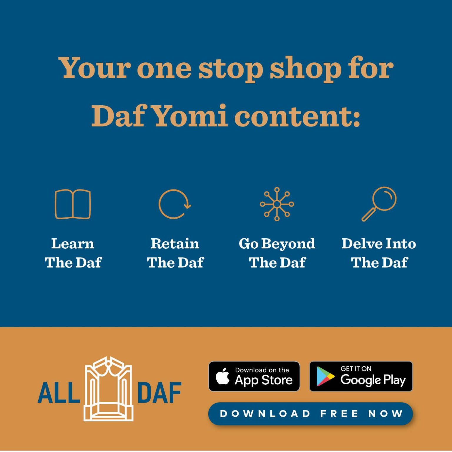 Learn the Daf with All Daf - Download The App For Free!! - Kollel Budget