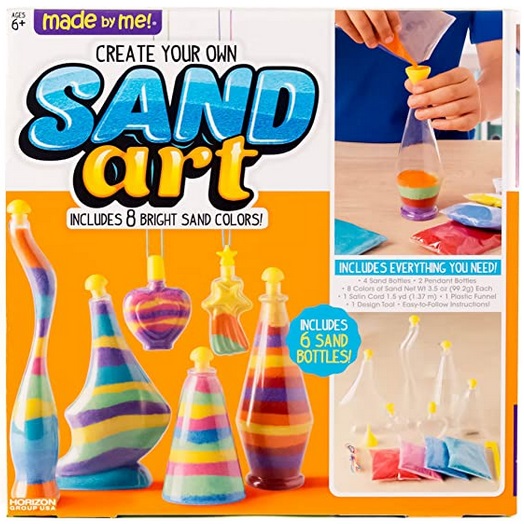 Made By Me Create Your Own Sand Art by Horizon Group USA, DIY Kit ...