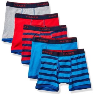 Hanes Boys’ Comfort Flex Fit Sport Ringer Boxer Briefs (Large) Only $6 ...