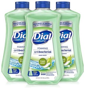 Dial Complete Antibacterial Foaming Hand Wash Refill, Fresh Pear, 32 ...