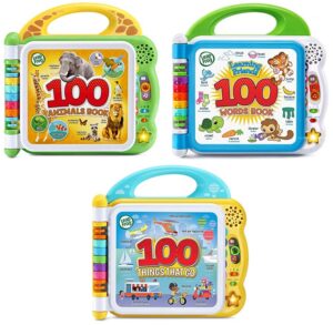 LeapFrog 100 Animals Book, 100 Words Book, Or 100 Things That Go Only ...