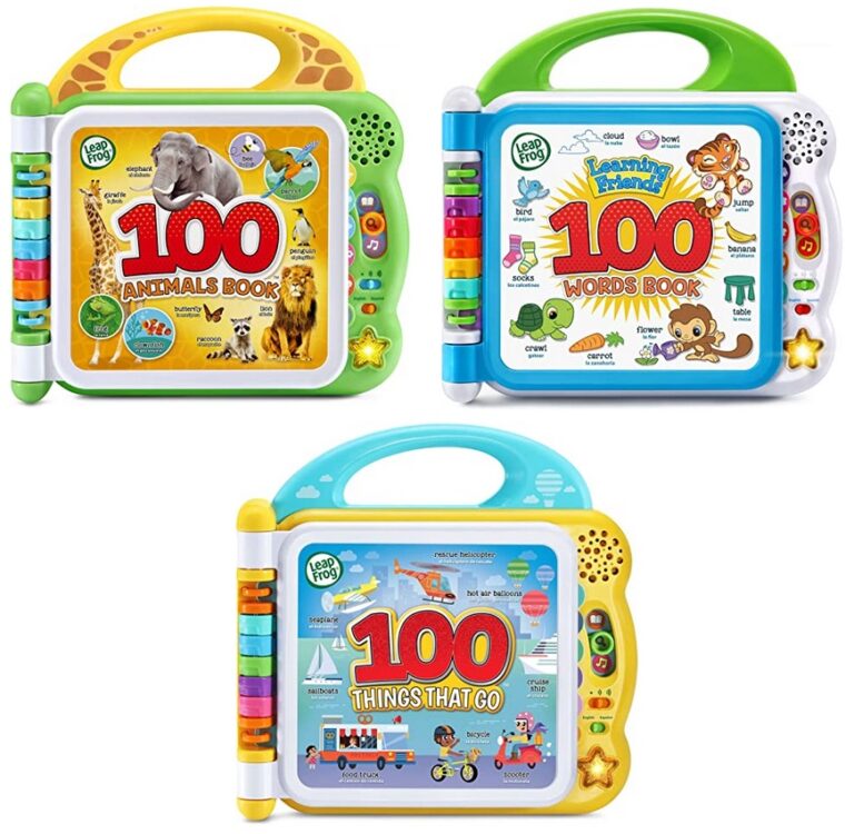 LeapFrog 100 Animals Book, 100 Words Book, Or 100 Things That Go Only ...