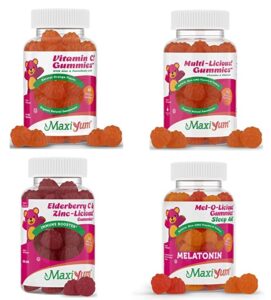 Save On Maxi-Health Gummy Vitamins (Vitamin C, Multivitamin, Melatonin ...