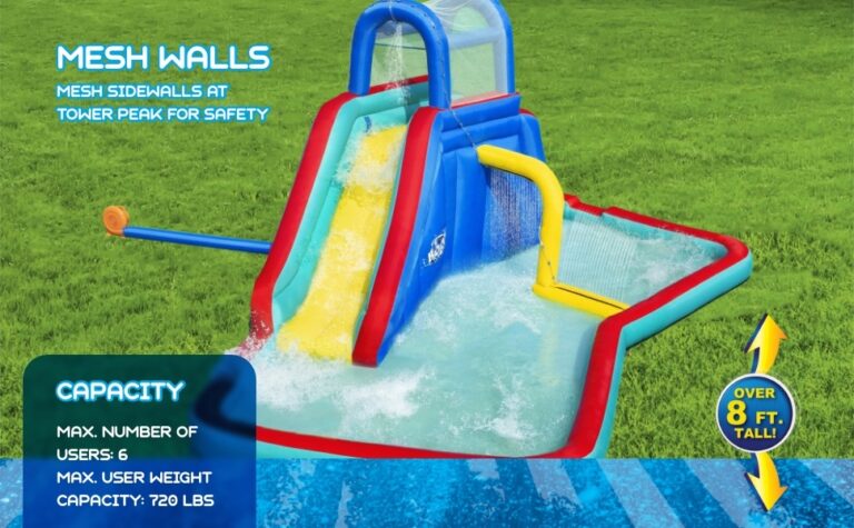 Today Only - Bestway H2OGO! Waterfall Waves Mega Water Park ...