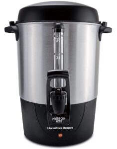 Hamilton Beach 40521 Coffee Urn and Hot Beverage Dispenser, 45 Cup ...