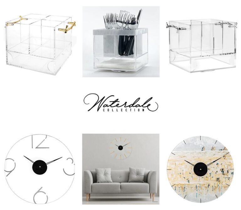 Ends Tonight - Save 20% Off All Waterdale Lucite Wall Clocks & Cutlery ...