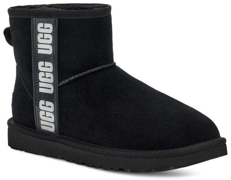 UGG® Women's Black Classic Mini Side Logo II Boot Only $69.99! - Kollel ...