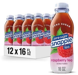 AVAILABLE AGAIN - Snapple Zero Sugar Raspberry Tea, 16 fl oz recycled ...