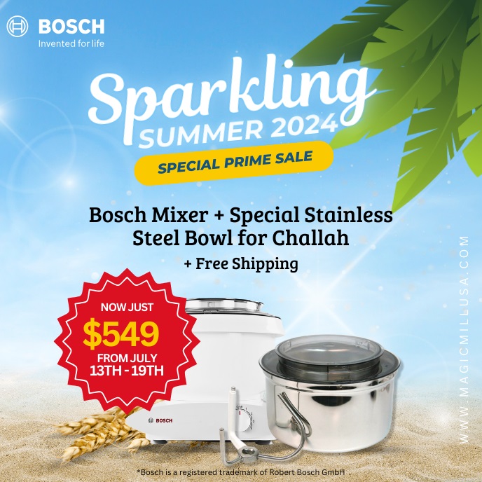 Bosch Universal Plus Stand Mixer Only $349 - With Stainless Steel ...