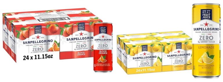 Sanpellegrino Zero Grams Added Sugar Italian Sparkling Drinks Sparkling ...