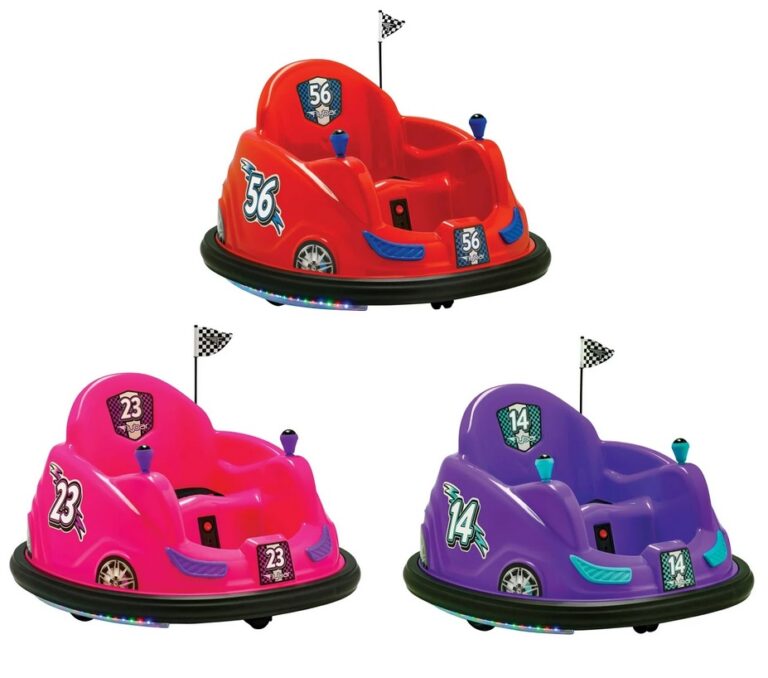 Flybar 6 Volts Bumper Car, Battery Powered Ride-O Only $50 + Free ...