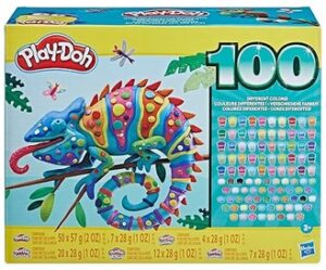 Play-Doh Wow 100 Bulk Modeling Compound Variety Pack, 100 Cans ...
