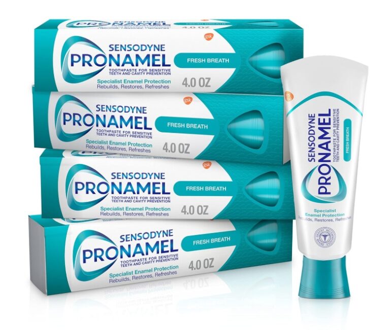 Sensodyne Pronamel Fresh Breath Enamel Toothpaste for Sensitive Teeth ...