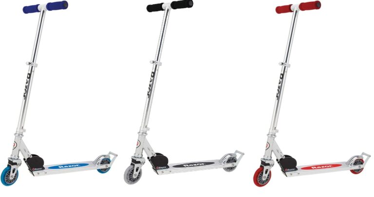 Razor A2 Kick Scooter for Kids – Wheelie Bar, Foldable, Lightweight ...