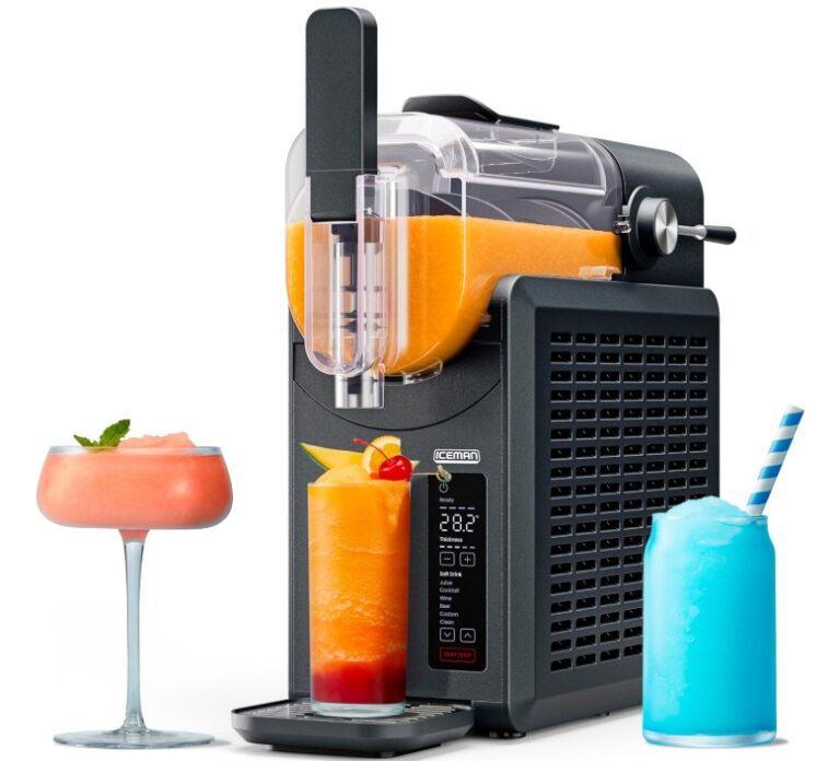 Iceman by Chefman Slush-Ease Slushie Machine, 68oz Frozen Drink Maker ...