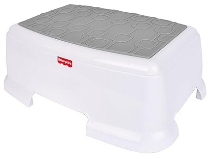 Fisher-Price™ Toddler Step Stool – Non-Slip Textured Top, Wide Stable ...