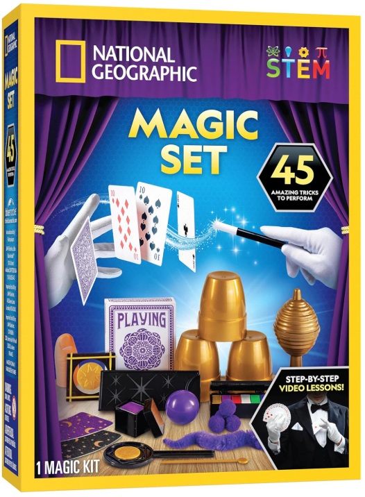 National Geographic Kids Magic Set - 45 Magic Tricks for Kids to ...