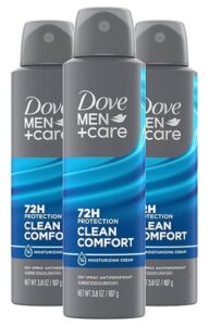 Dove Men+Care Antiperspirant Dry Spray Deodorant for Men Clean Comfort ...