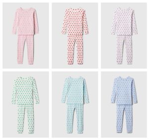 Gap Factory Kids 100% Organic Cotton Heart Kids PJ Set Only $7.65 ($29. ...