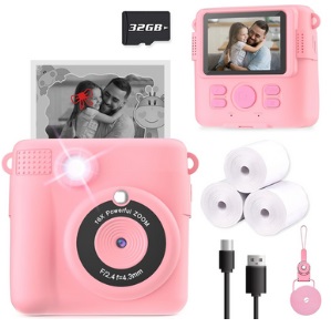 ESOXOFFORE Instant Print Camera for Kids, Christmas Birthday Gifts ...